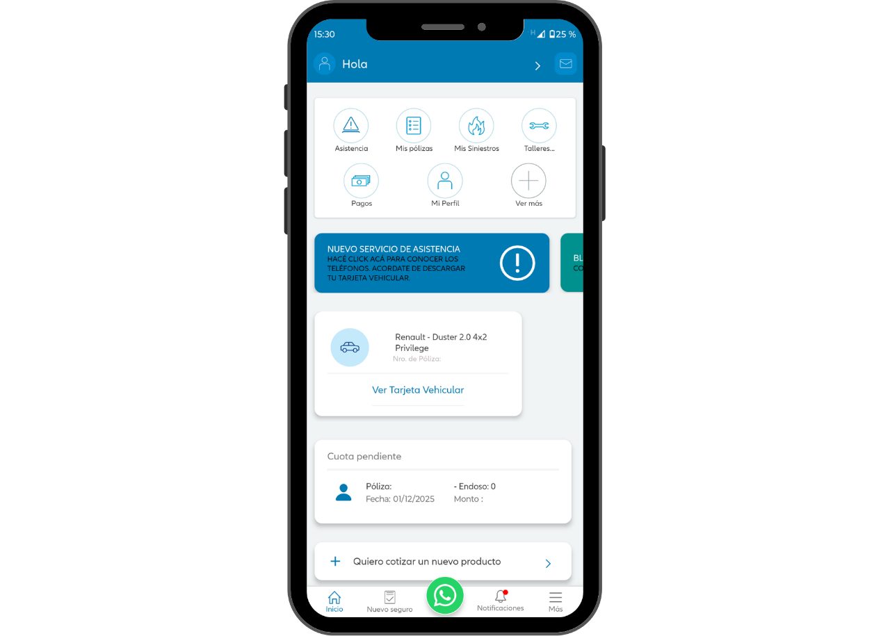 Descubrí la App Mobile para Asegurados